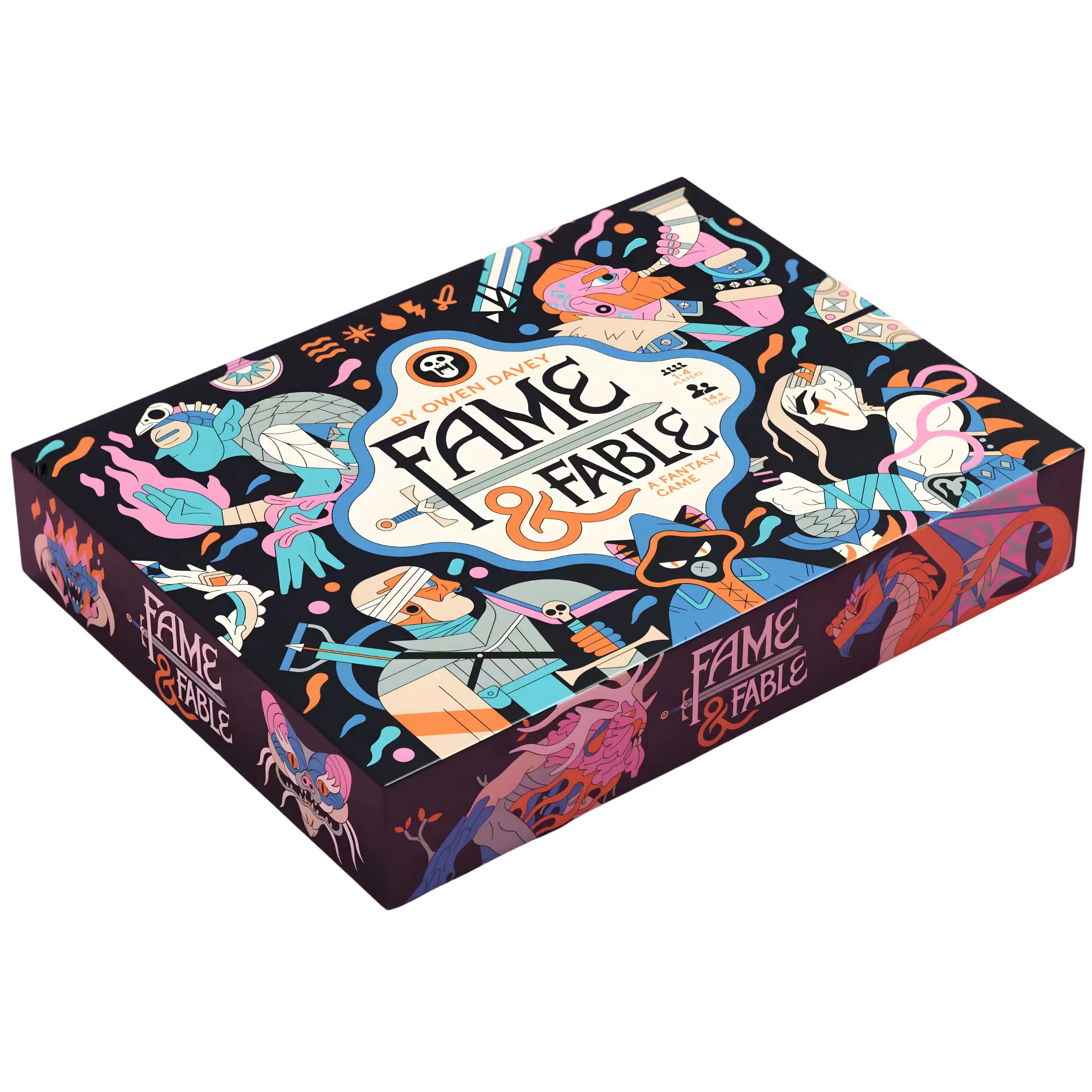 Fame & Fable Deluxe Edition Fantasy Card and Contract Game – FroGames