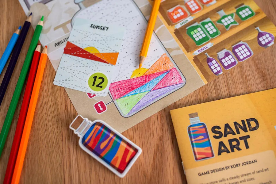 Sand Art – Gioco astratto di pattern e colori con la sabbia – FroGames