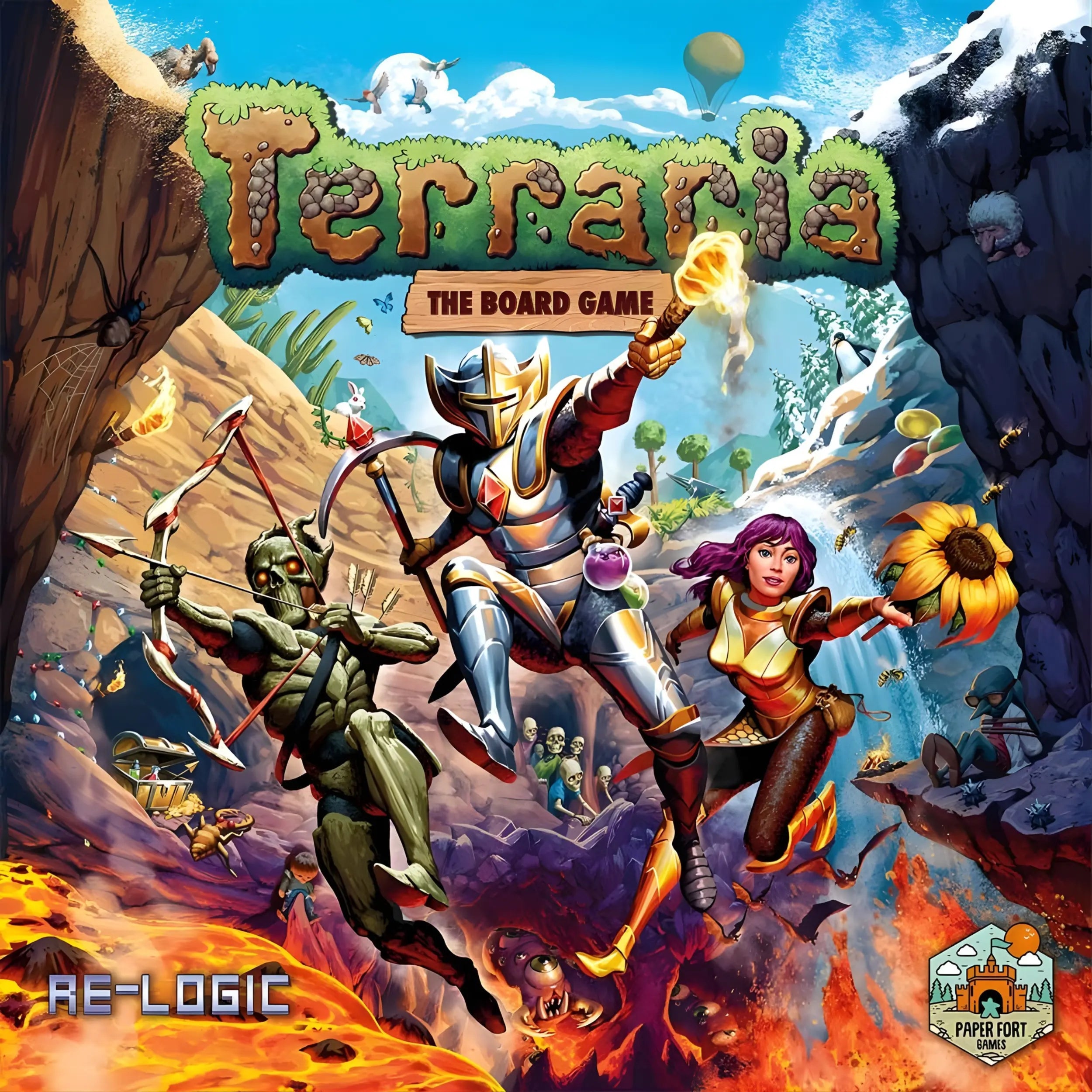 Terraria The Board Game – Dig, Battle, and Create Cooperative Adventure ...