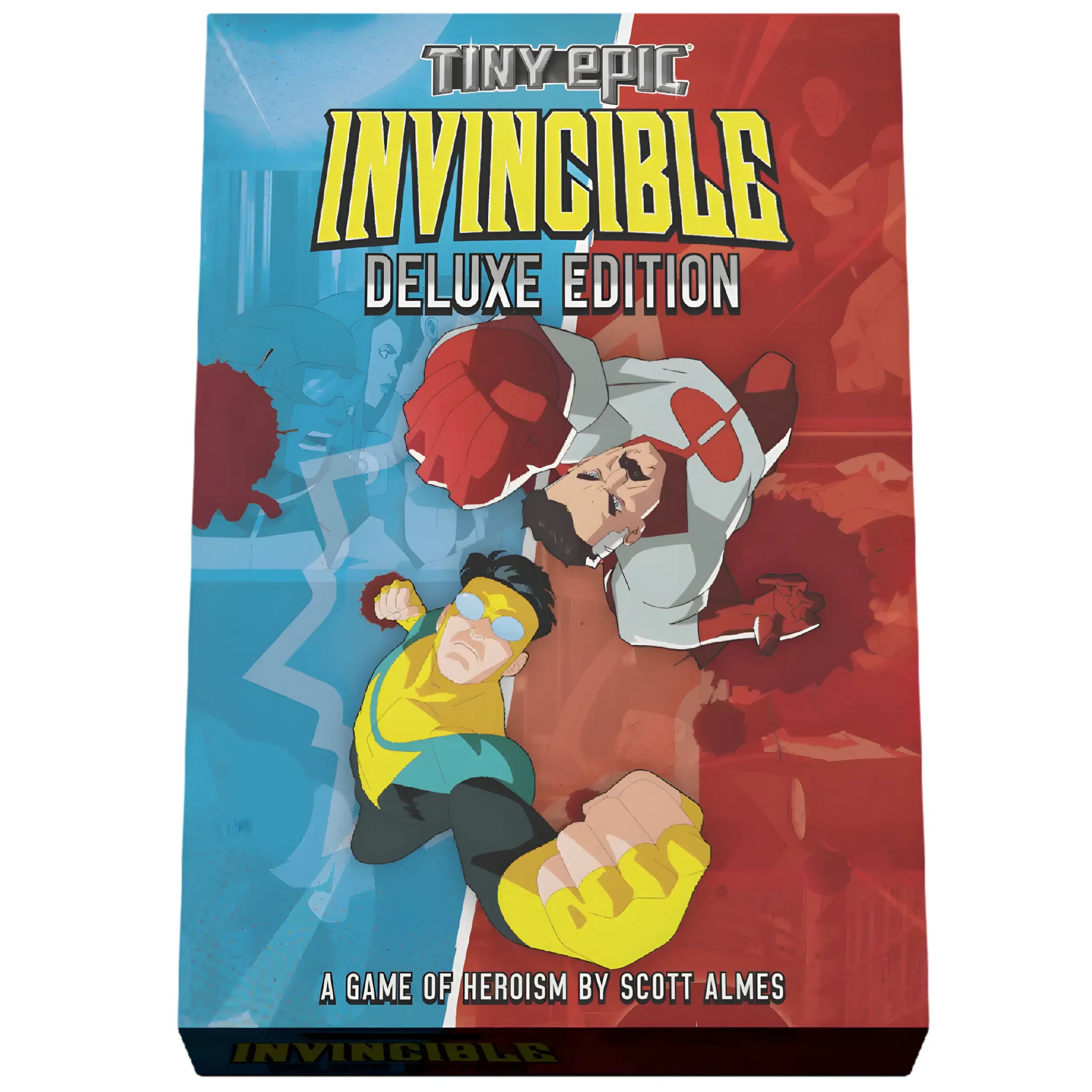 Tiny Epic Invincible Deluxe – Superhero Strategy Board Game – FroGames